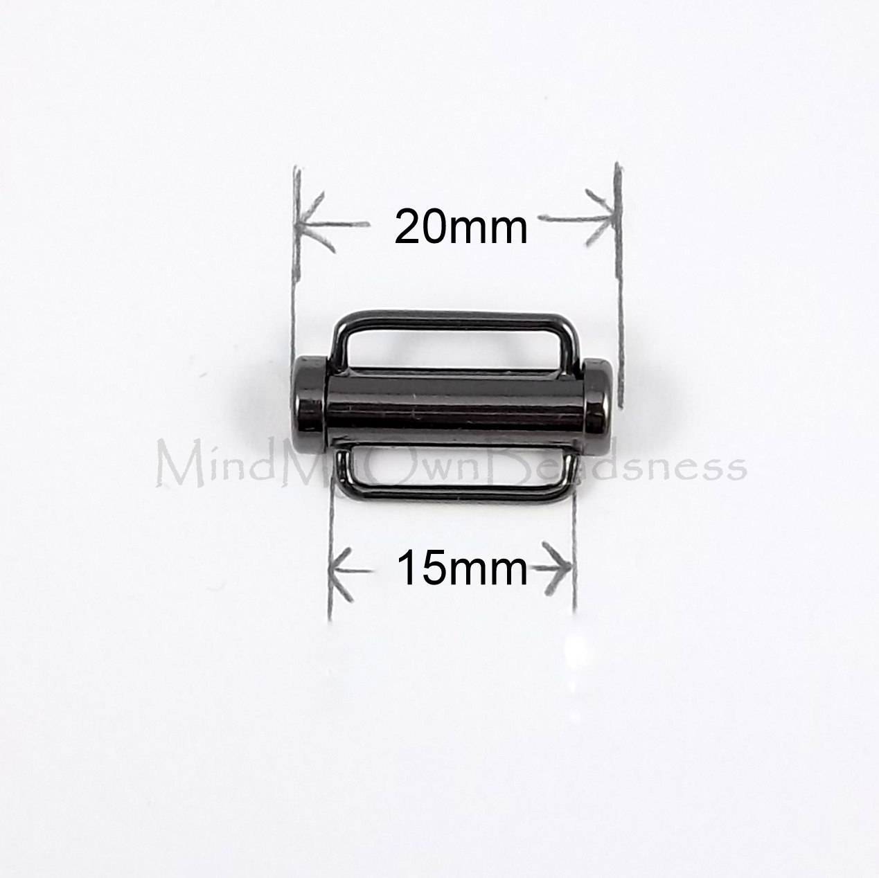 Clasp - Slide Lock - Tube Clasp With Bar 20mm X 1pc - Etsy