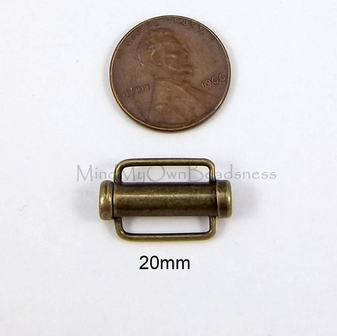 Clasp - Slide Lock - Tube Clasp With Bar 20mm X 1pc - Etsy