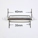 Clasp - Slide Lock - Tube Clasp With Bar 40mm X 1pc - Etsy