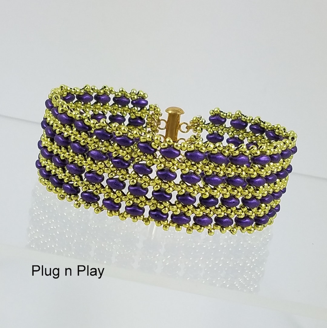 PDF Beading Pattern - Plug 'n Play - Hubble Stitch - Etsy