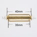 Clasp - Slide Lock - Tube Clasp With Bar 40mm X 1pc - Etsy