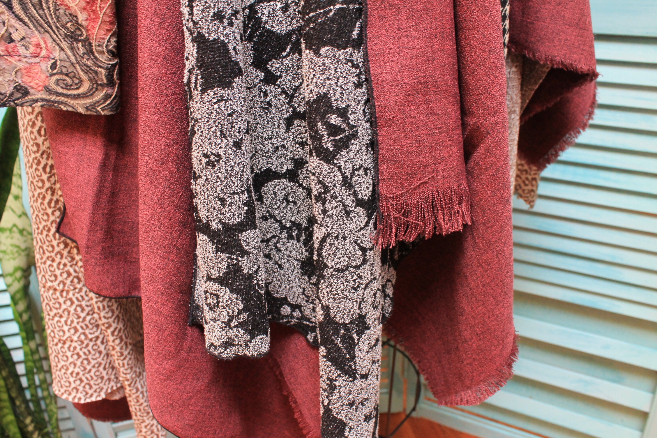 1X-2X Gypsy Rose Tattered Duster Rustic Boho Jacket Funky Hippie ...