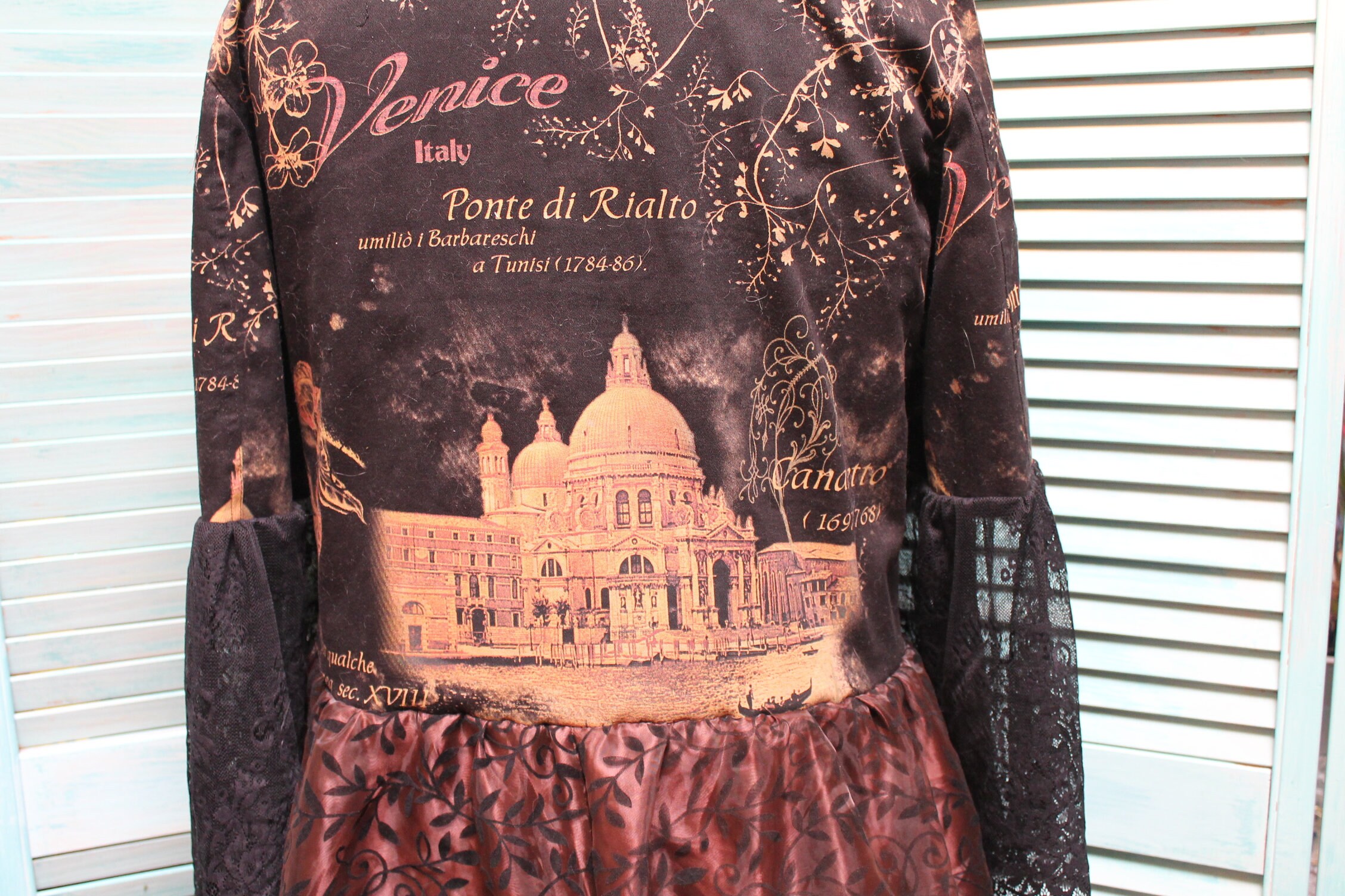 XL Avant Garde Top Romantic Boho Hi-low Duster Stevie Nicks Top Venice ...