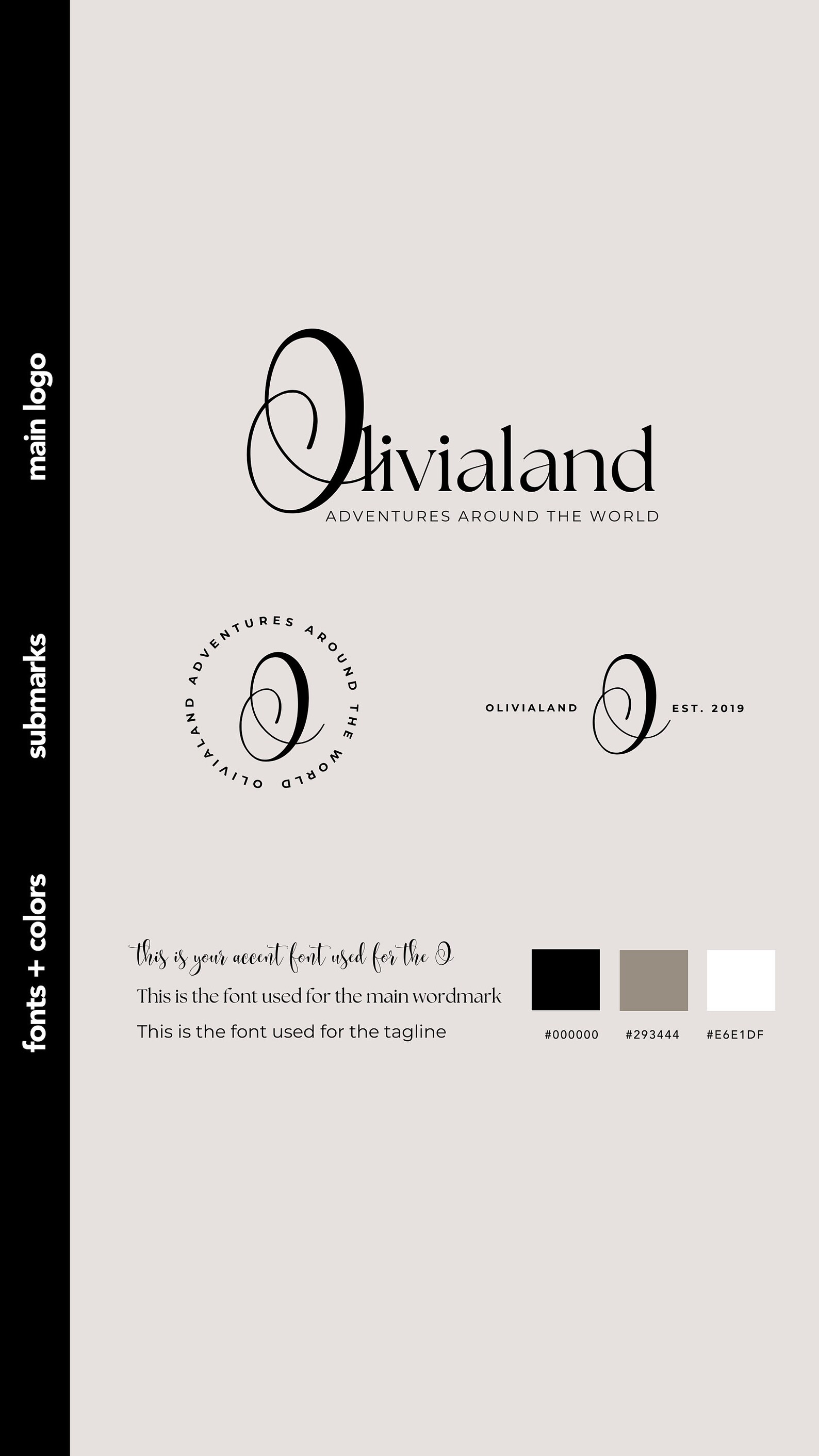 Modern Canva Branding Kit for Small Business Canva Logo - Etsy