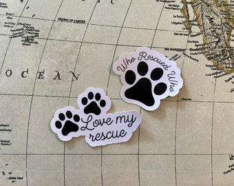 Pet Emergency Rescue Sticker Save Our Pets in Case of - Etsy