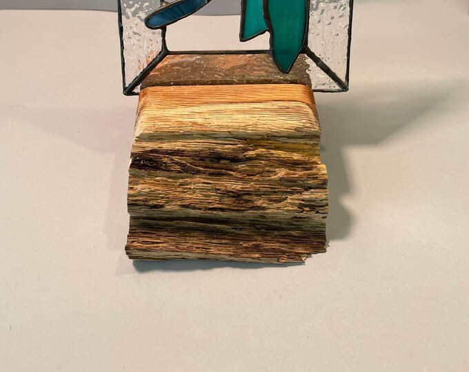 Fused Glass Display Stand for Art, Holder for Art, Stained Glass Art ...