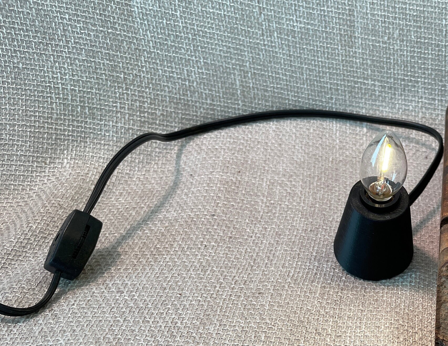 Light for Glass Art 3D Print Art Light Free Standing Light With 3D ...