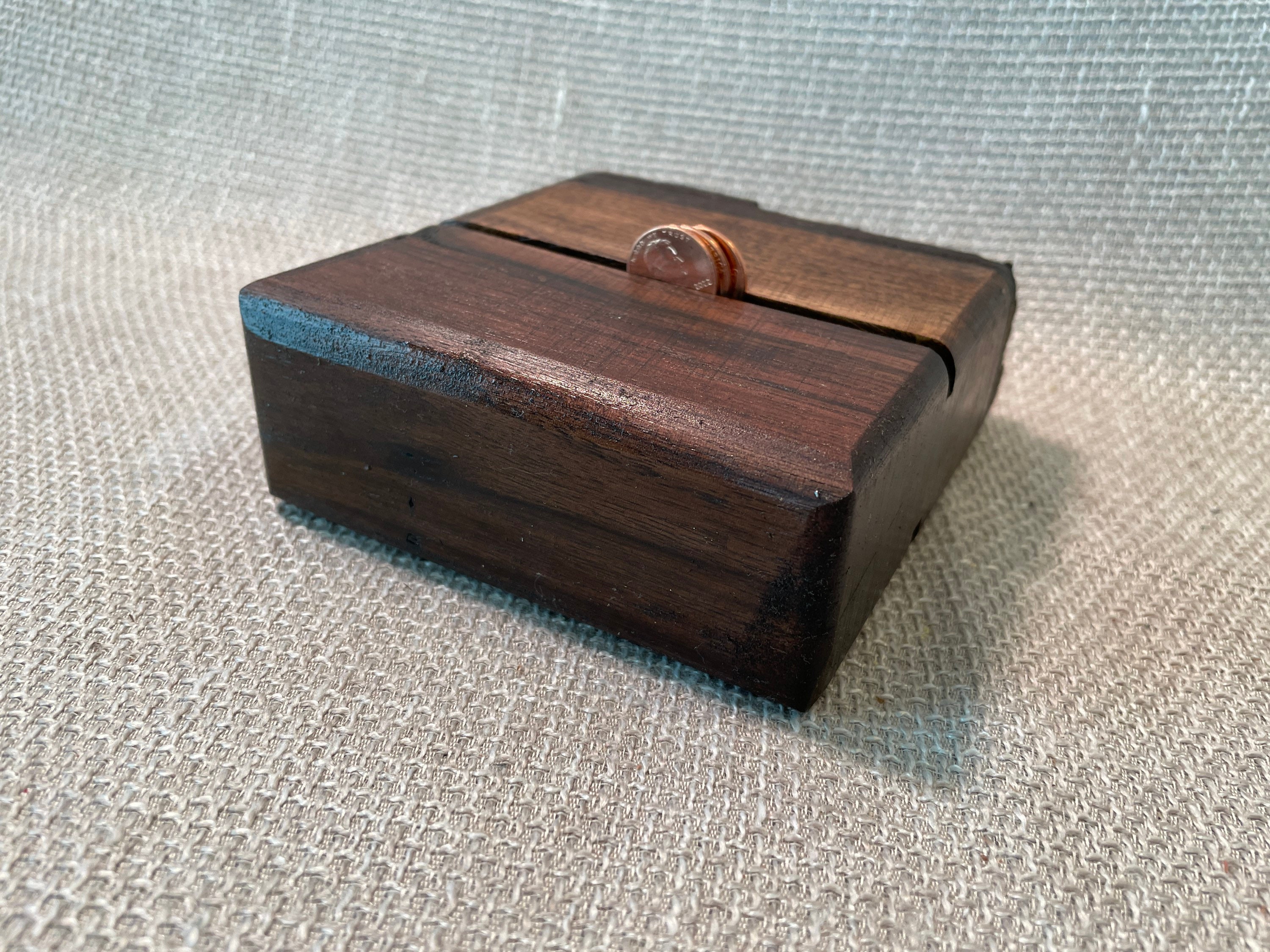 Live Edge Art Stand Wood Art Display Wide Slot Art Display - Etsy