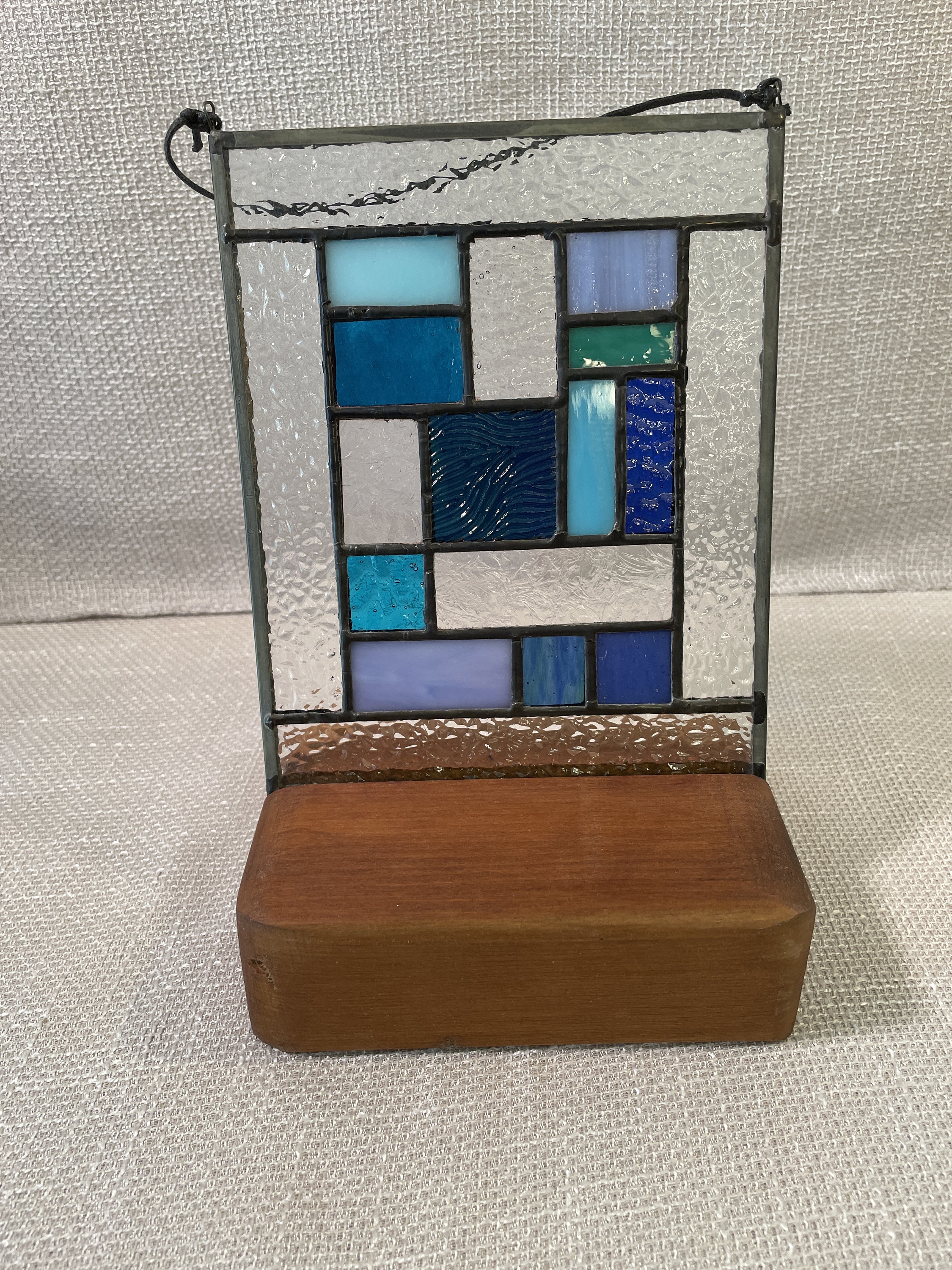 Art Stand, Glass Artwork Holder, Sun Catcher Stand, Wooden Art Stand to ...
