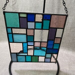 Stained Glass Colorful Stained Glass Panel Stained Glass Panel Multi ...