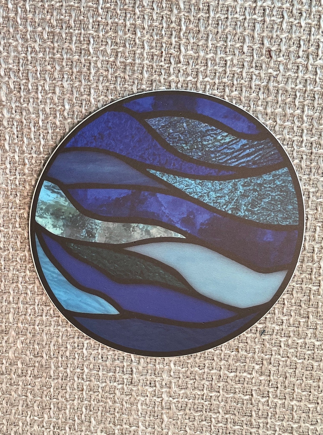 Ocean Waves Sticker 3 Inch Waves Sticker Abstract Art - Etsy