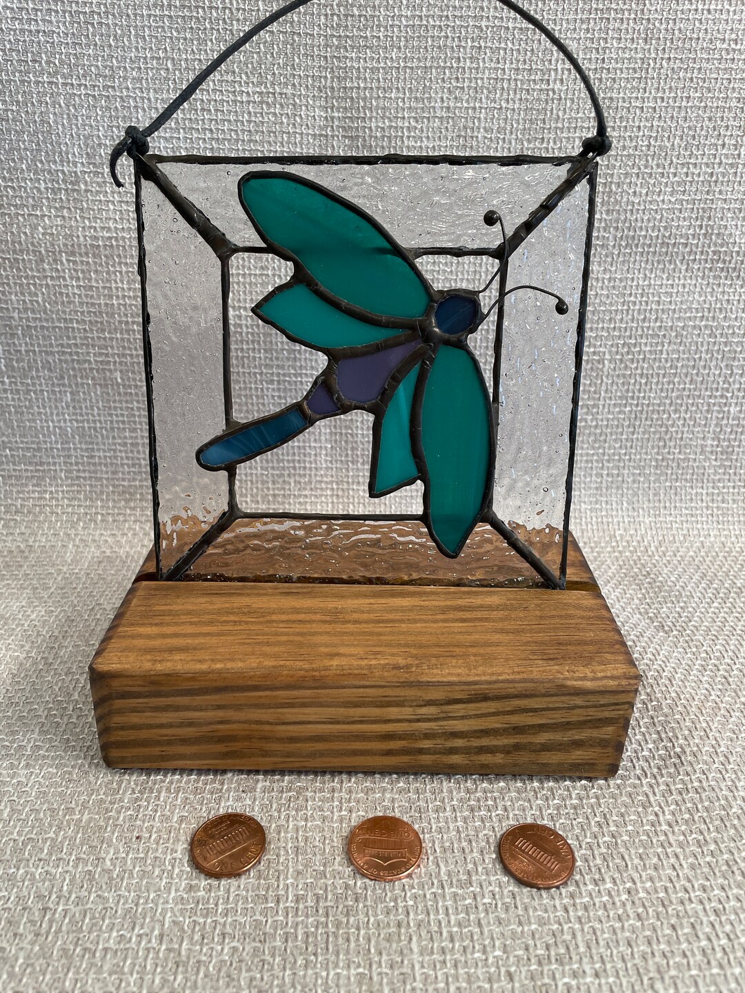 2 Sided Display Stand for Art, Stained Glass Display Stand, Fused Glass ...