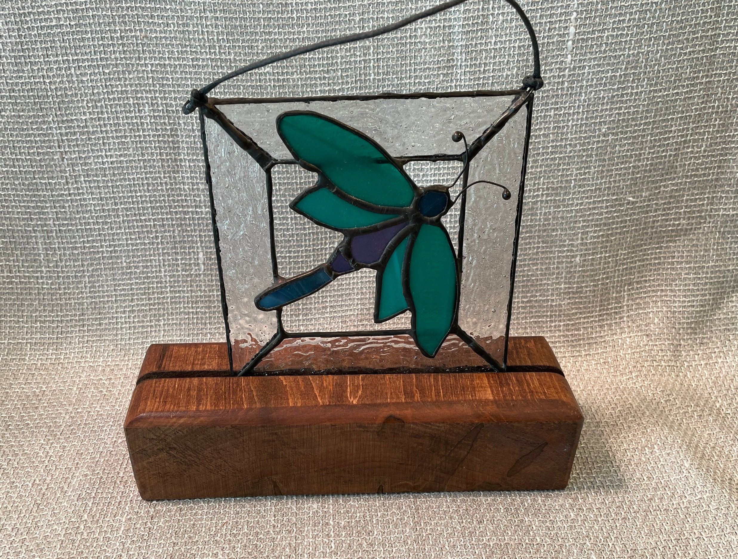Fused Glass Art Display, Stained Glass Art Display, Fused Glass Art ...