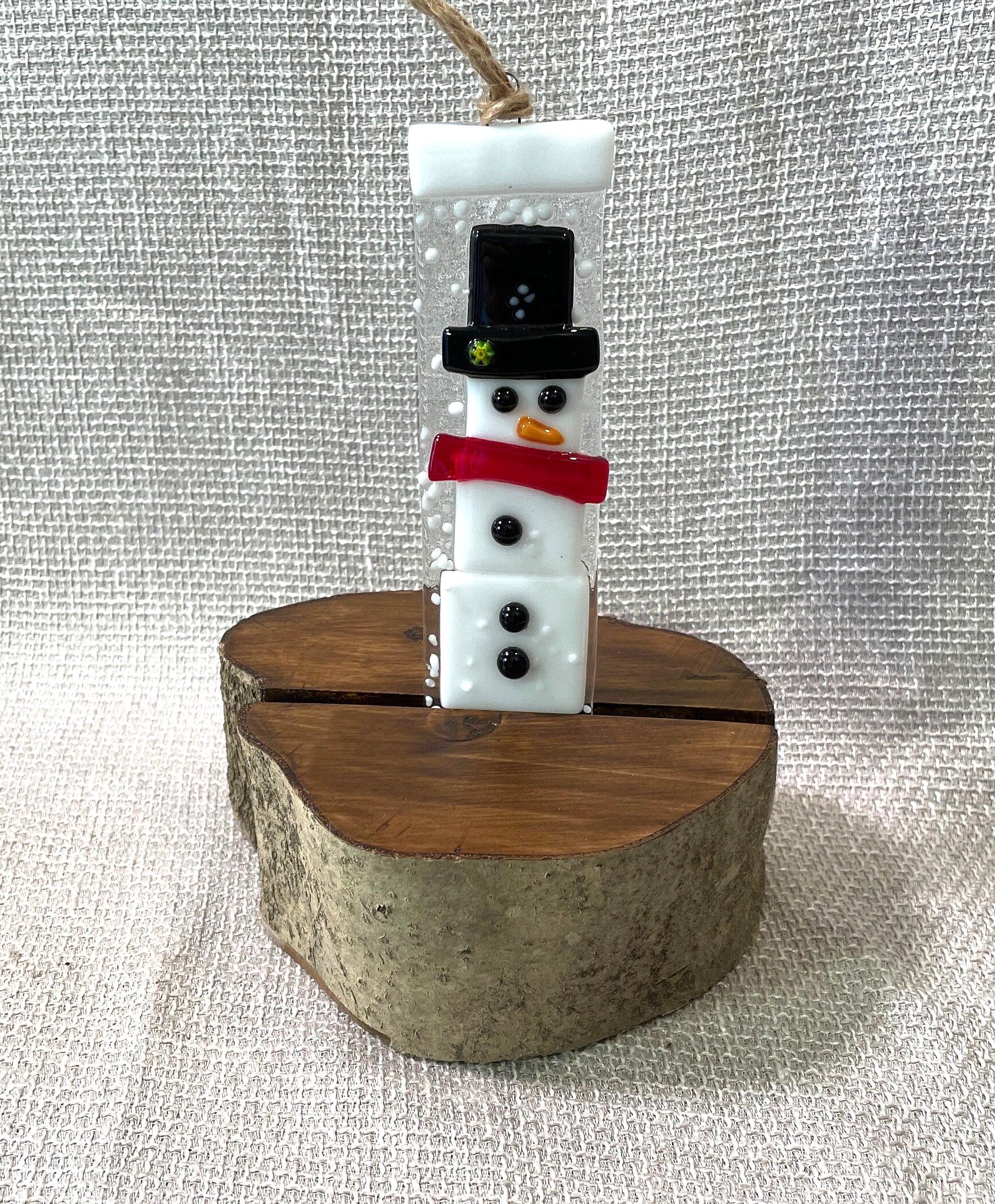 Art Stand, Wooden Log Display Stand for Glass Artwork, Stained Glass or ...