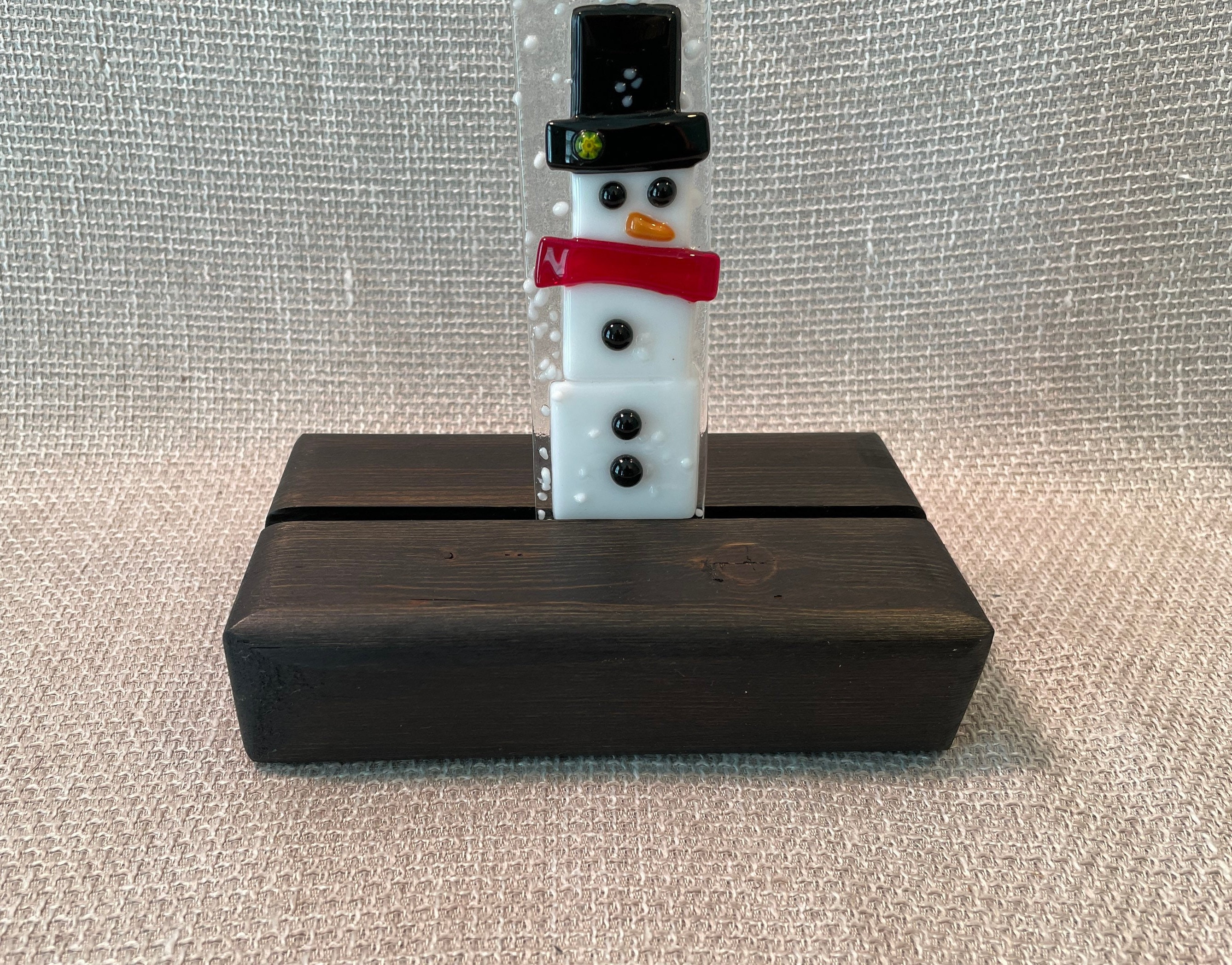 2 Sided Display Stand Fused Art Stand Stained Glass Stand - Etsy