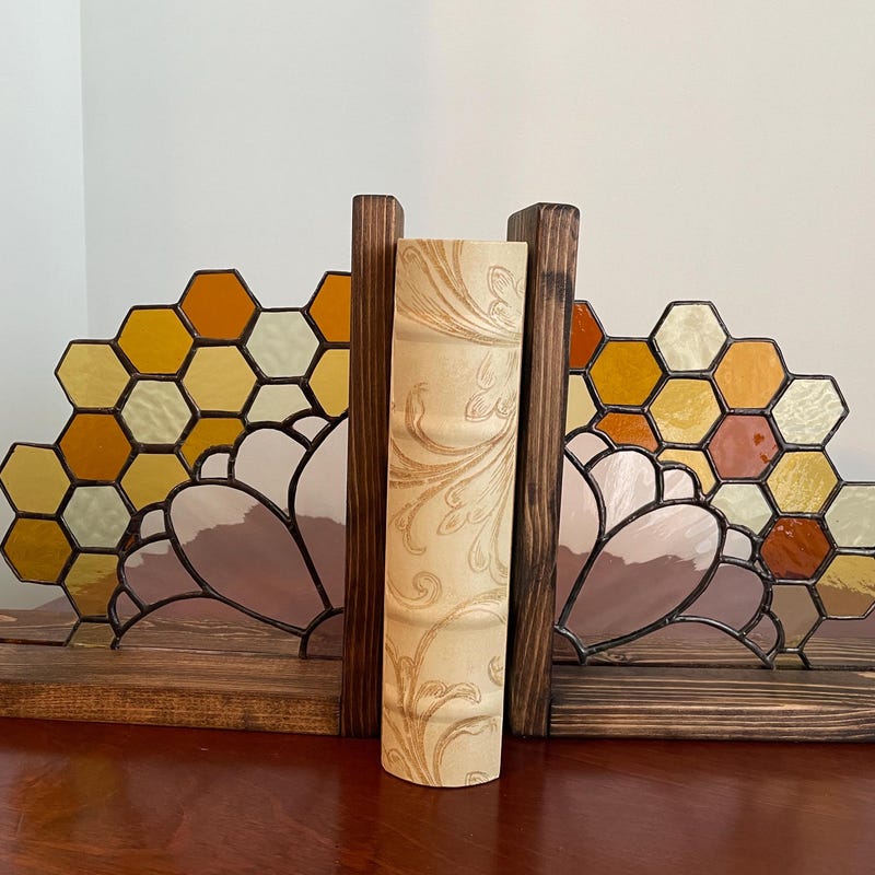 Handmade Bookends - Etsy