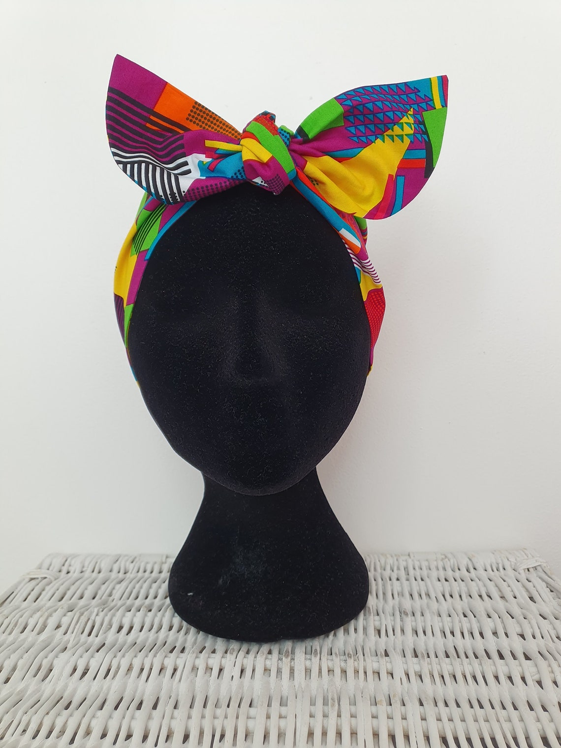 Brights Retro Head Scarf Hair Wrap Pin up Style Hair Accessory ...