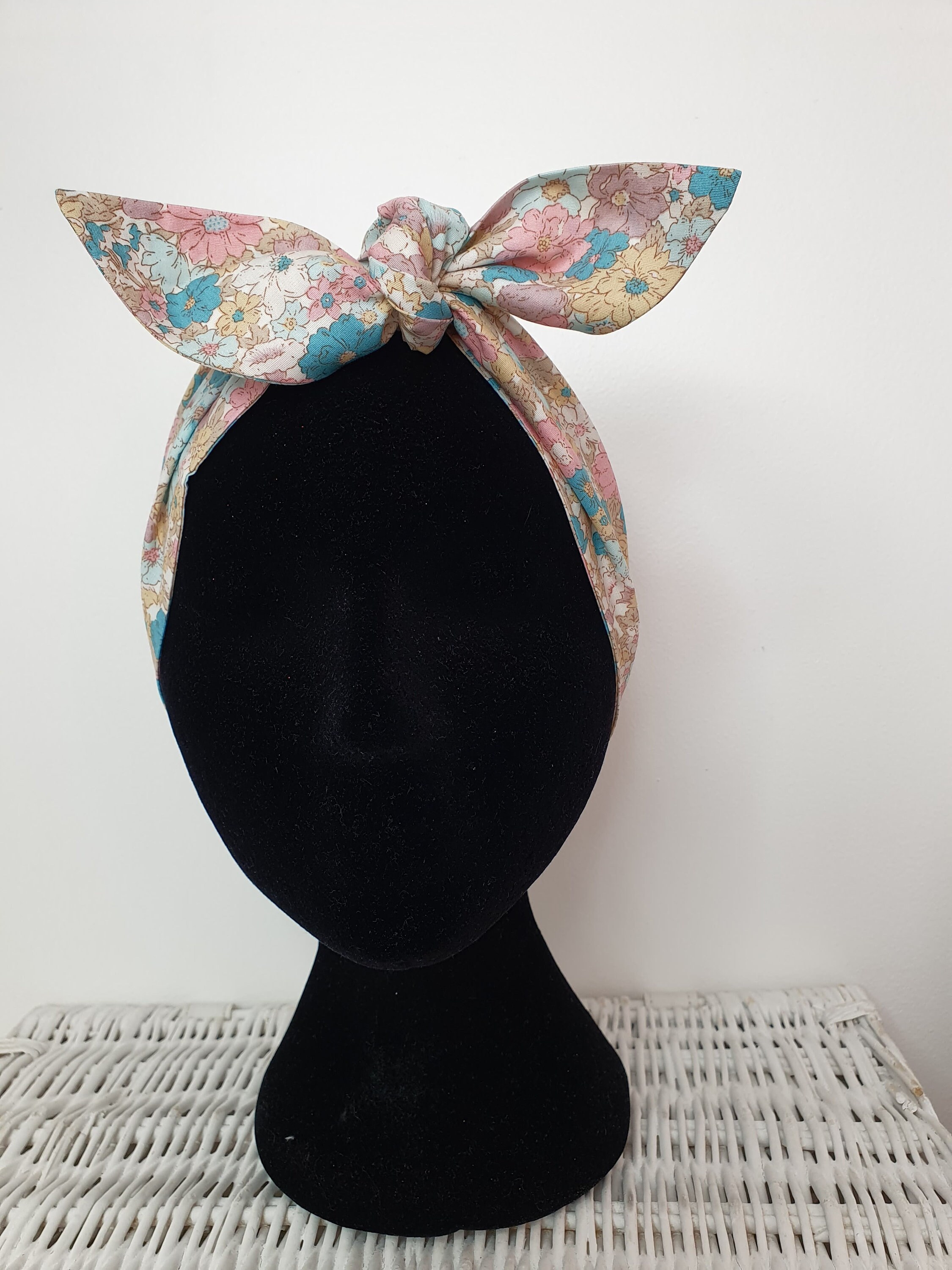 Retro Head Scarf Hair Wrap Pin up Style Hair Accessory | Etsy