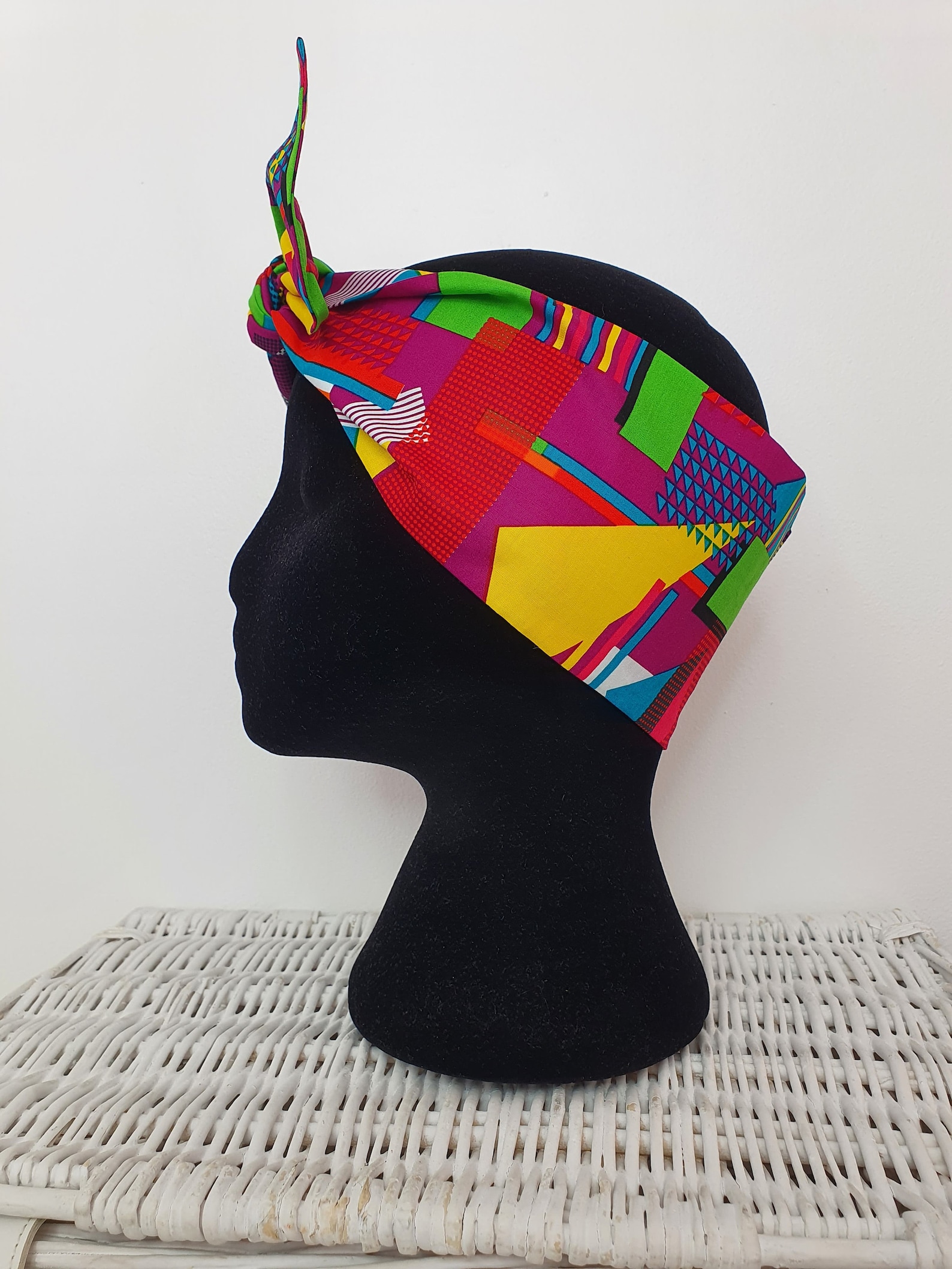 Brights Retro Head Scarf Hair Wrap Pin up Style Hair Accessory ...