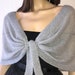 Sheer Wedding Shawl, Evening Shawl, Shoulder Cover Up, Bridal Shawl ...