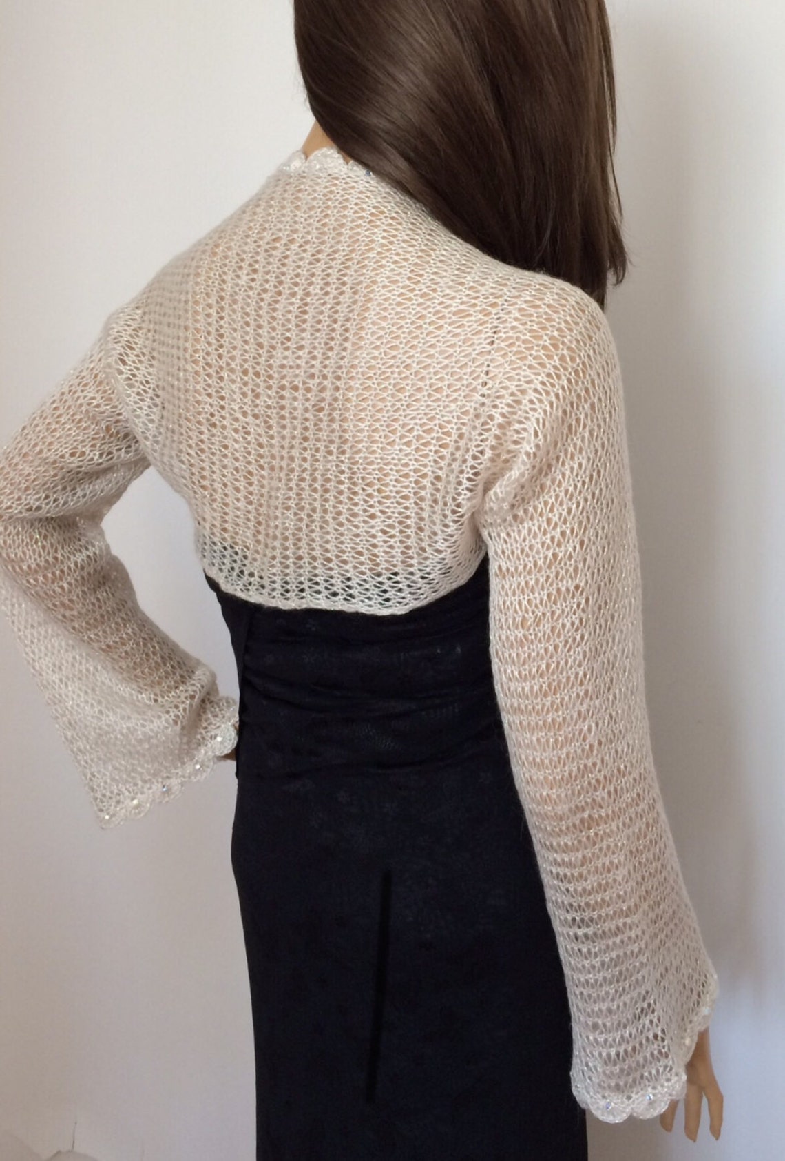 Bridal Shrug Champagne Shrug Sheer Shrug Wedding Bolero | Etsy