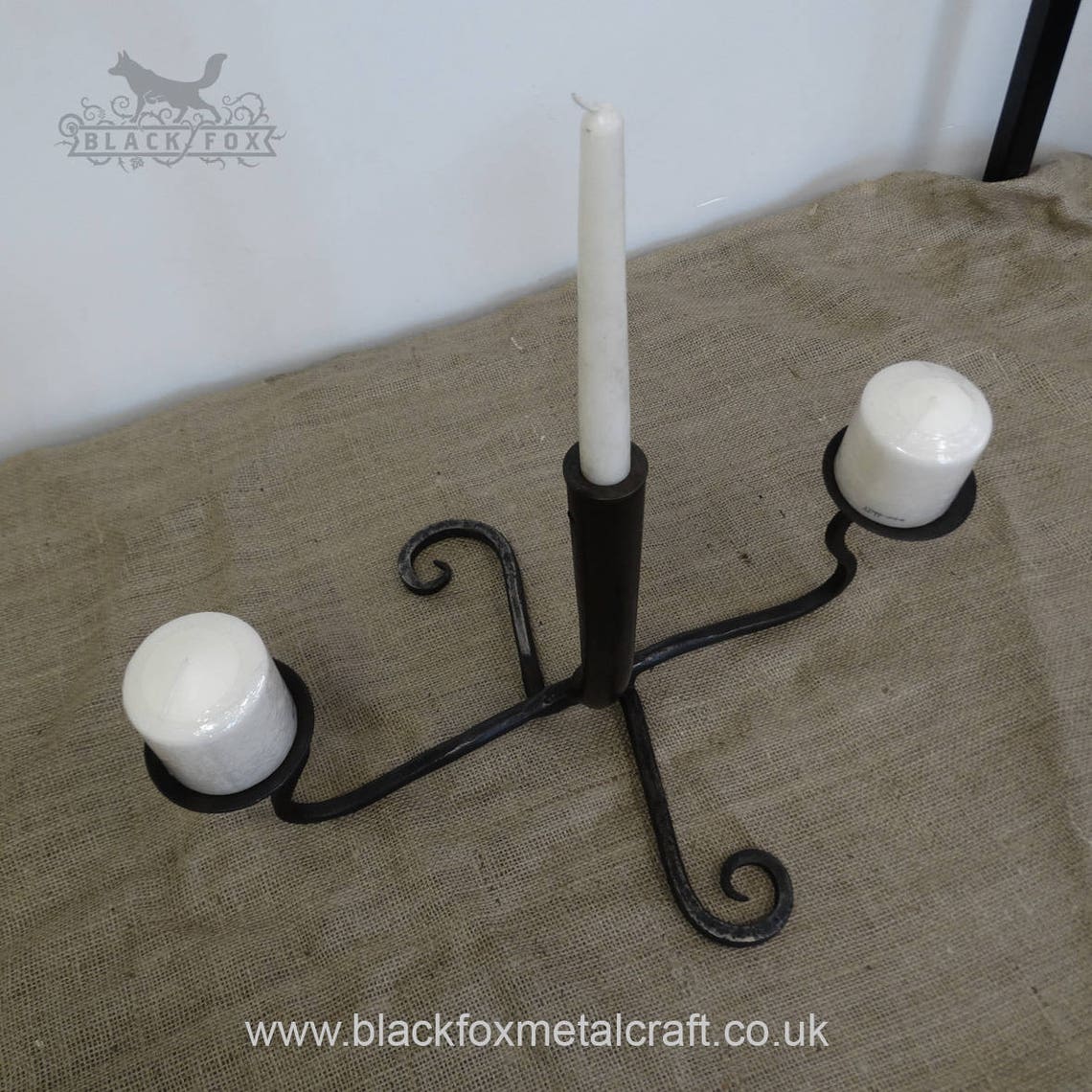 Hand Forged Candelabra - Etsy