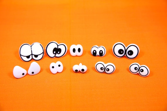 10 Funny Eyes Doll Toy or Clay Puppet | Etsy