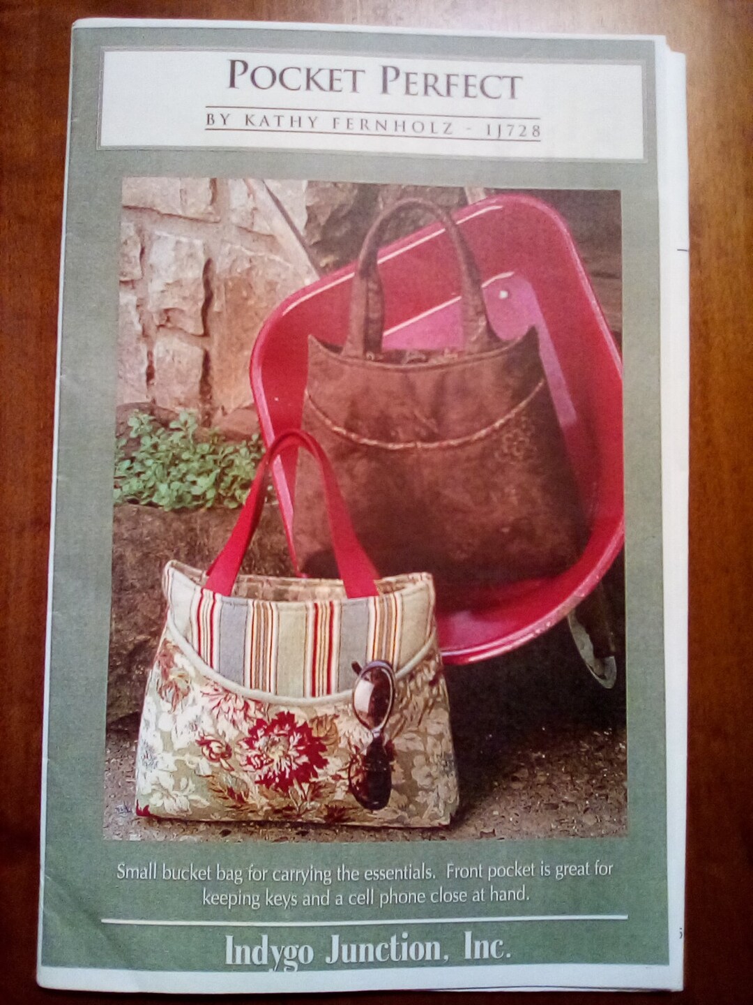 Indigo Junction Bucket Bag Pattern - Etsy