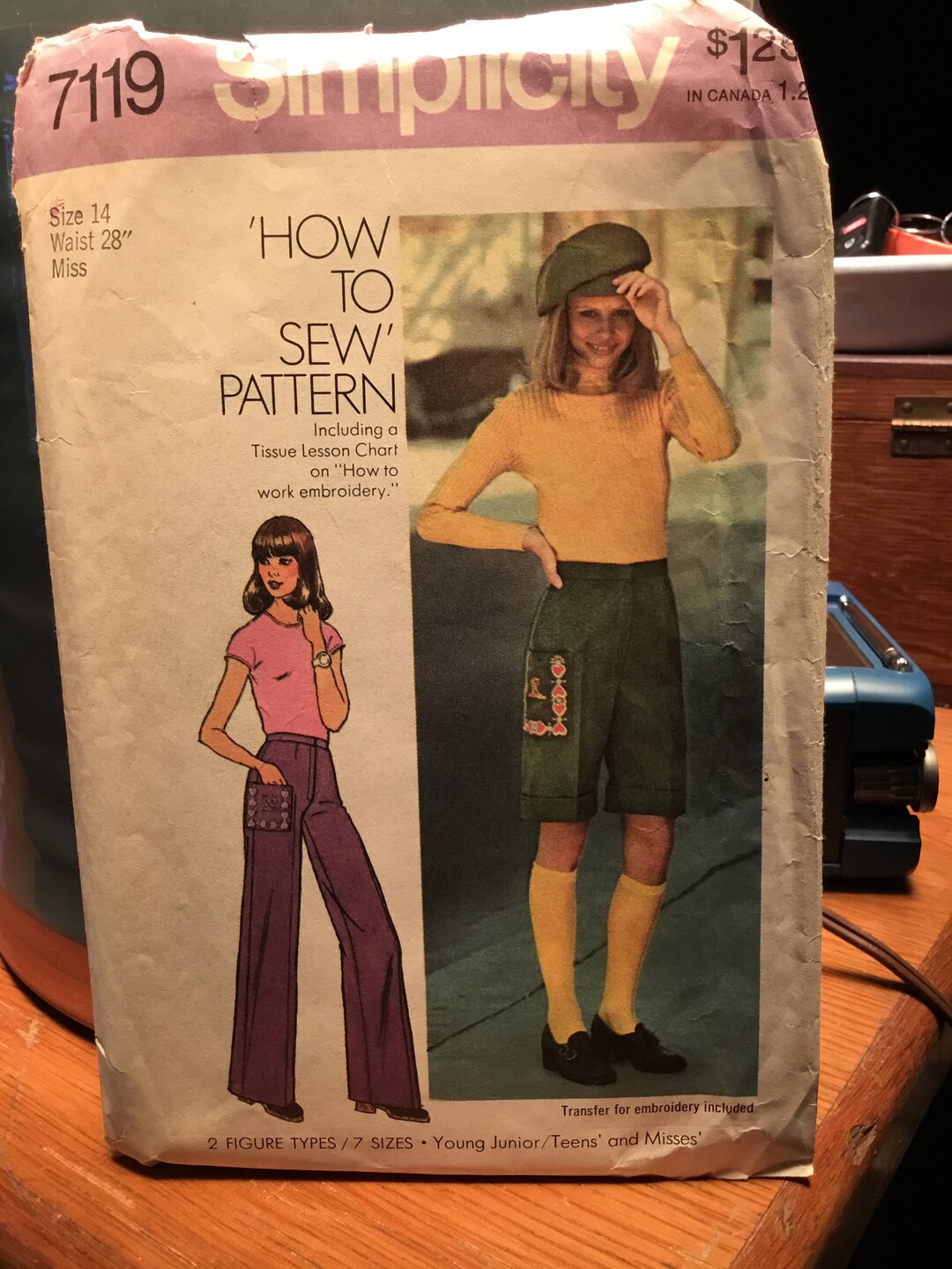 How to Sew Pattern Simplicity 7119 - Etsy