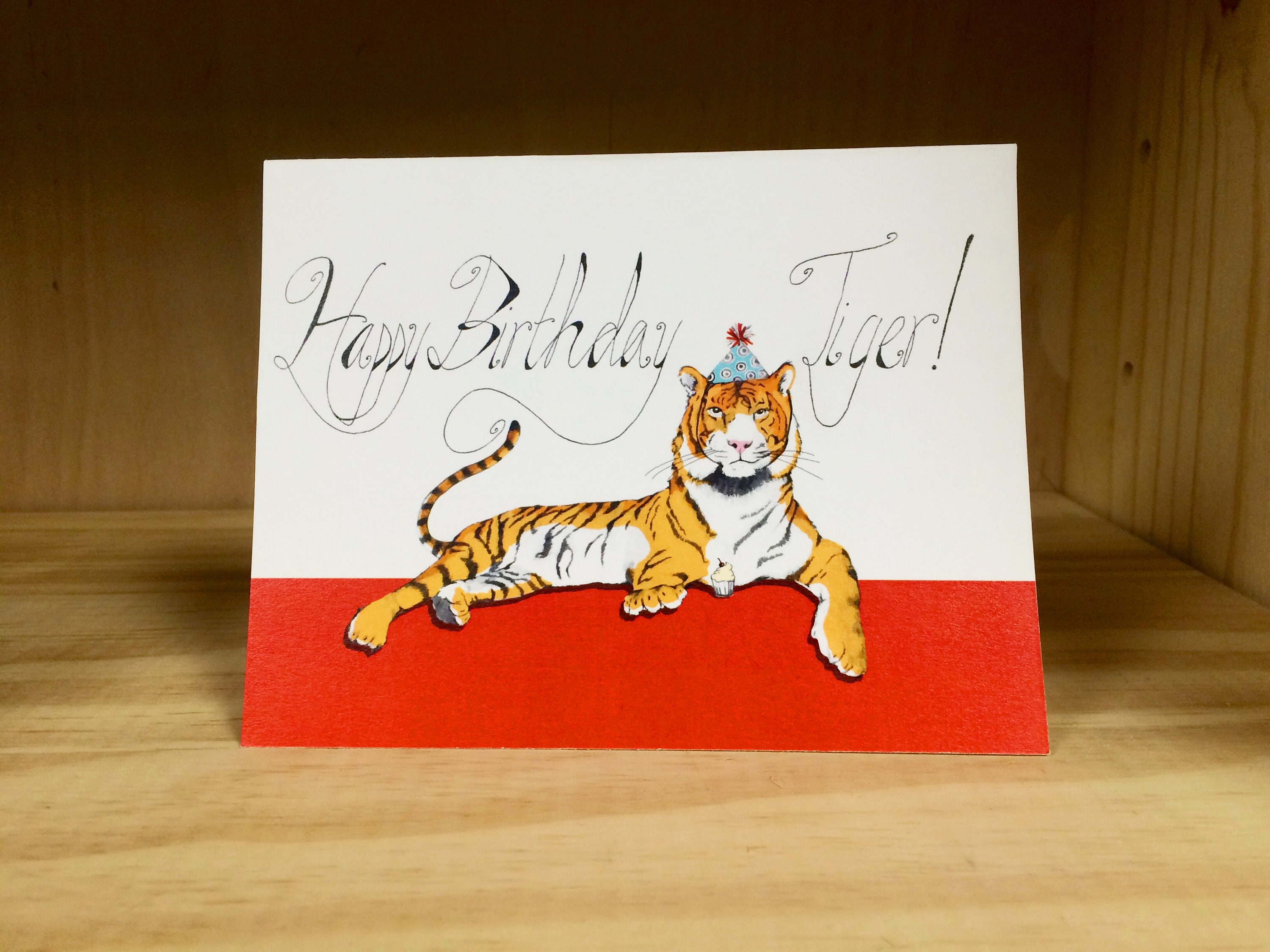 Happy Birthday Tiger - Etsy