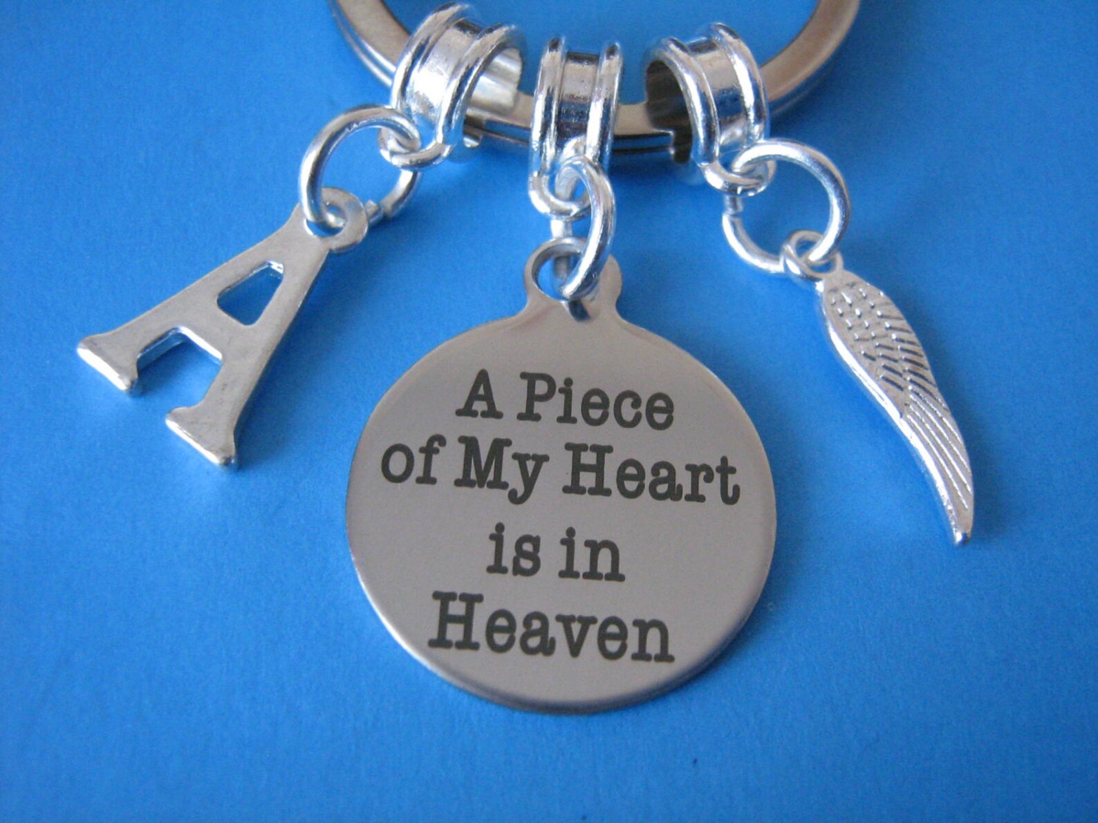 Bereavement Keyring in Memory of Keychain Sympathy Gift - Etsy UK