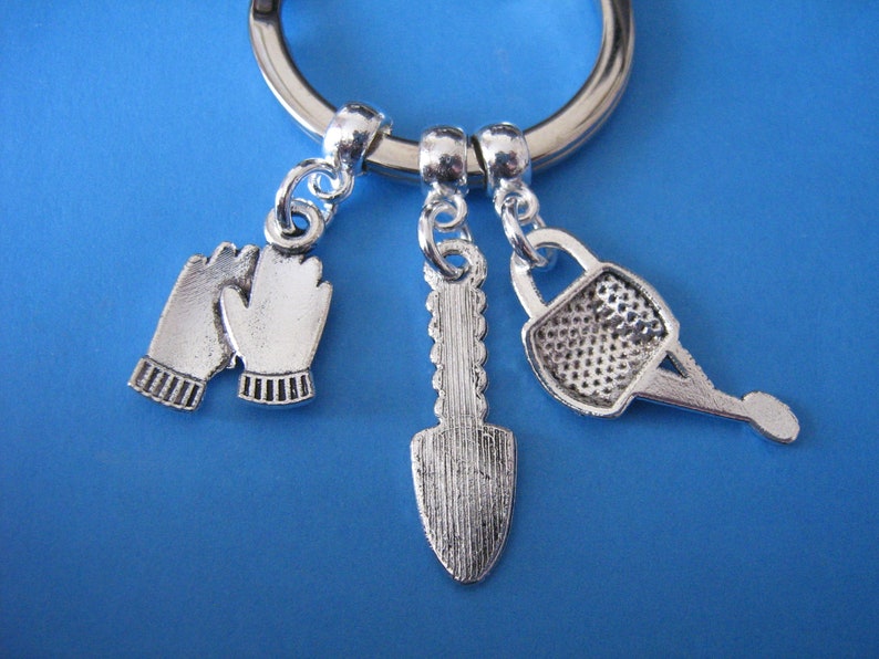 Gardening Keyring Gift for a Gardener Garden Keychain - Etsy UK