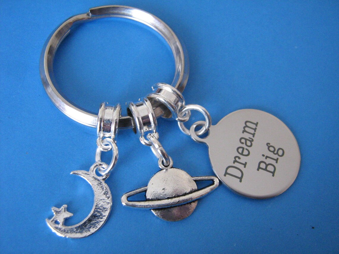 Astro Physics Keyring Astronomy Keychain off to University / - Etsy UK