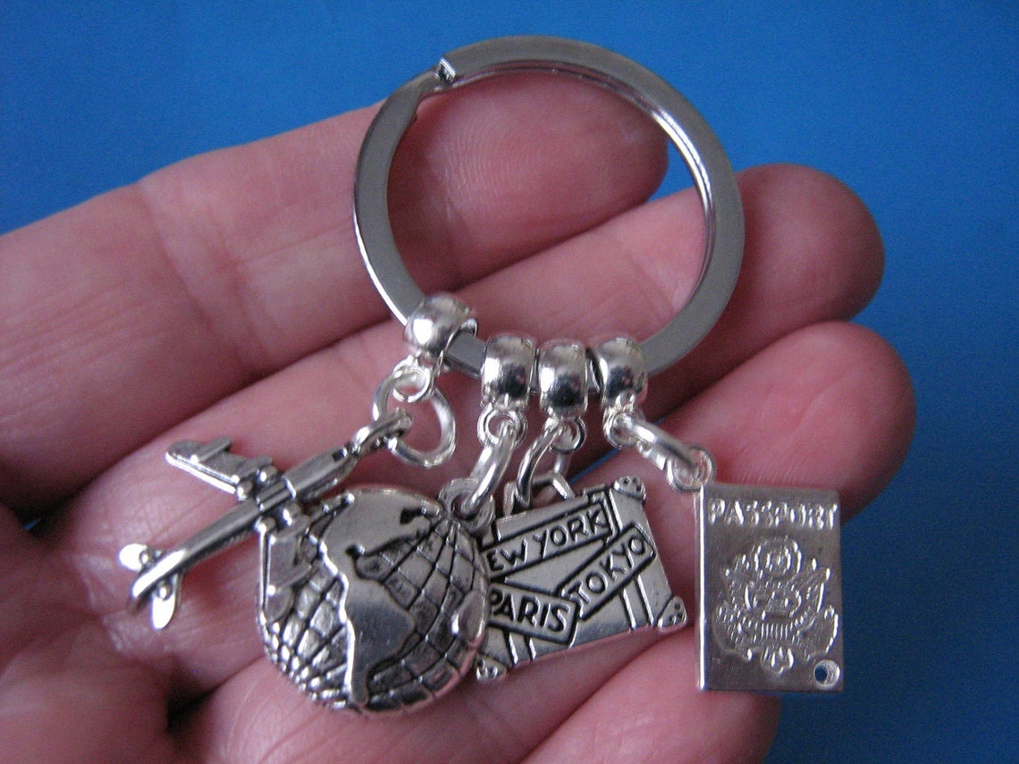 Travel Agent Keyring Gift for a Traveller Keychain Gift - Etsy