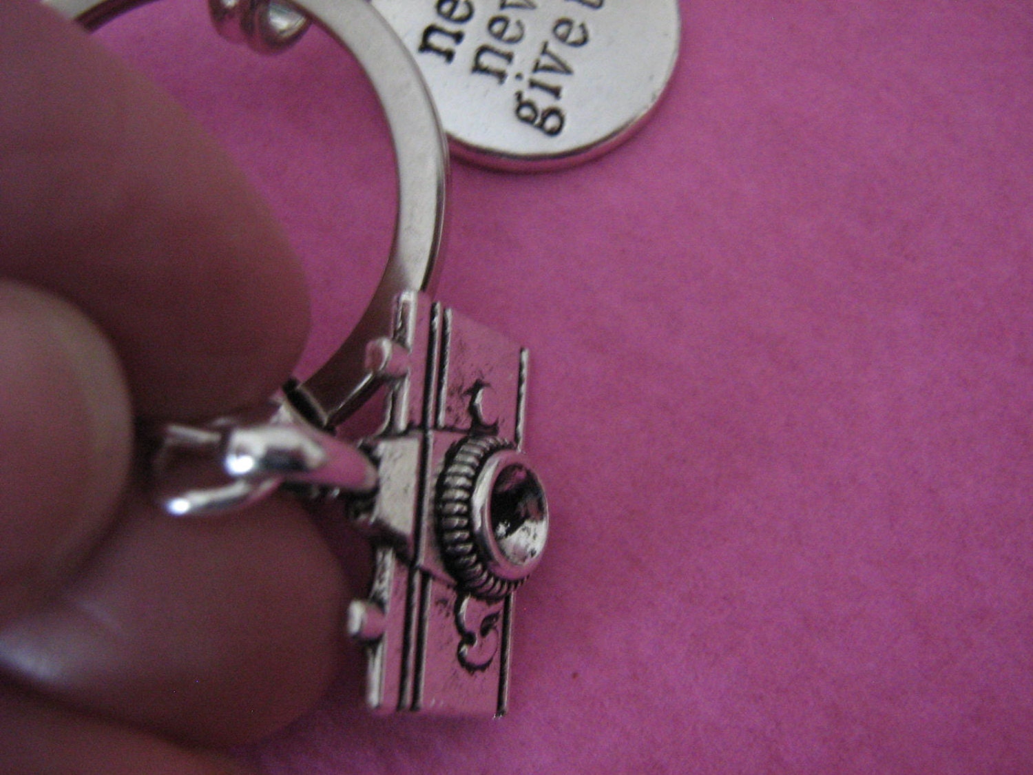 Photographer Keyring Camera Charm Photography Keychain | Etsy