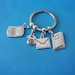 Secretary Keychain Administrative Assistant Keyring Office Receptionist ...