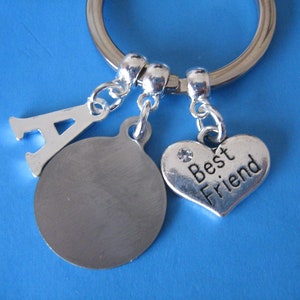 Best Friend Keyring Friends Are Family We Choose Keychain Gift for a ...