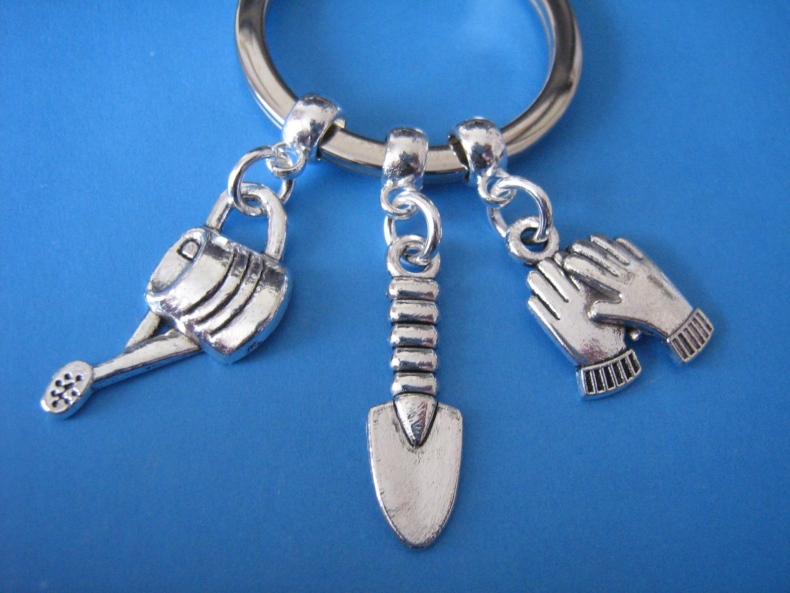 Gardening Keyring Gift for a Gardener Garden Keychain - Etsy UK