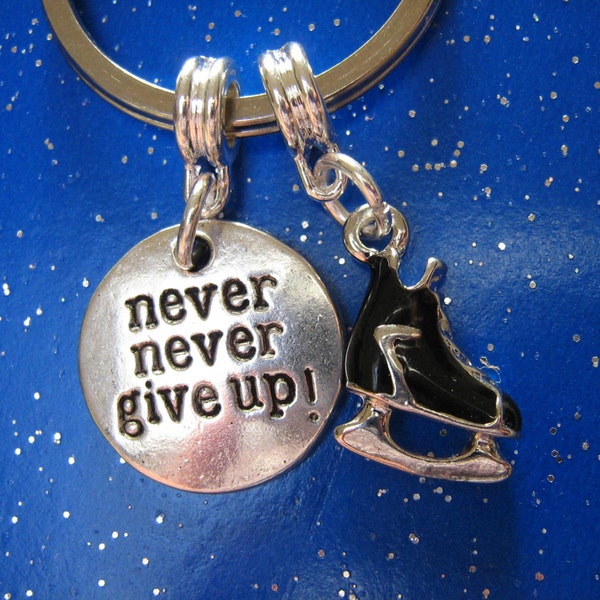 Ice Skater Key Chain - Etsy UK