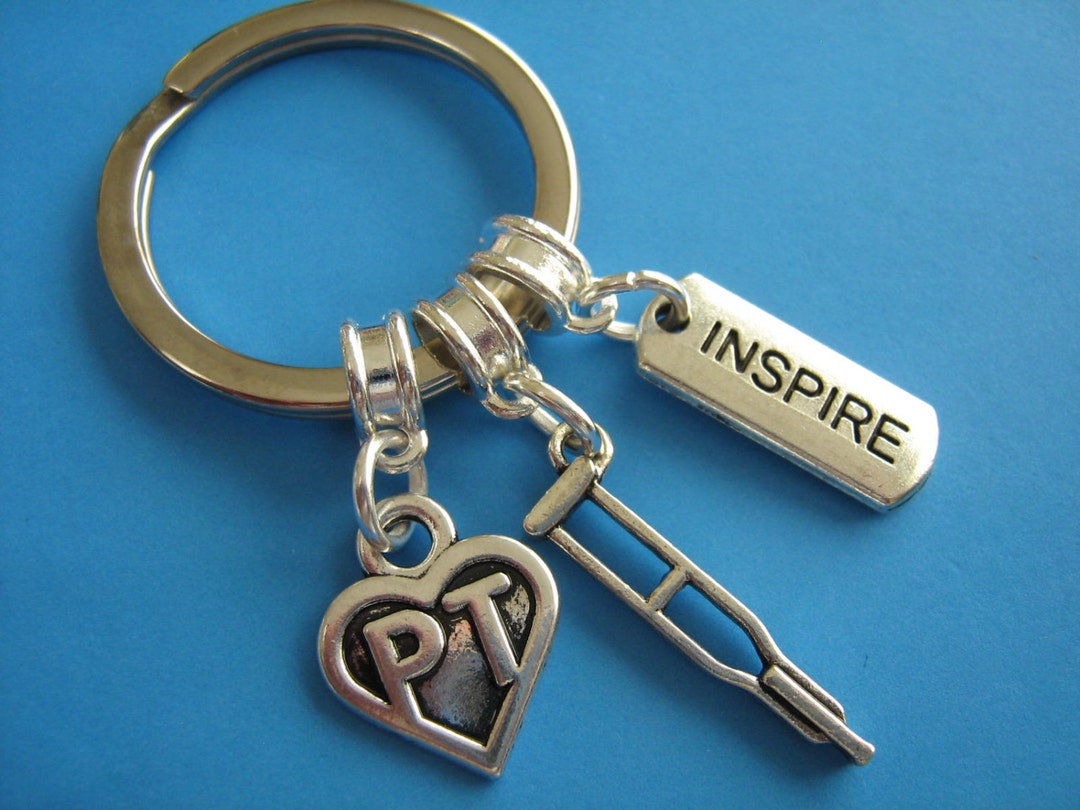 Physiotherapist Keyring Physio Keychain Physiotherapy Graduation Gift ...