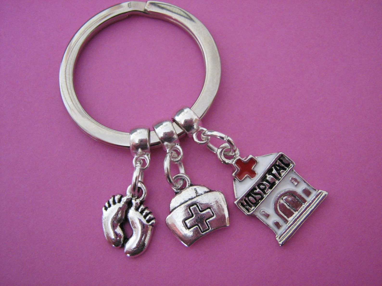Midwife Gift NHS Paediatric Nurse Keyring Midwifery Keychain - Etsy UK