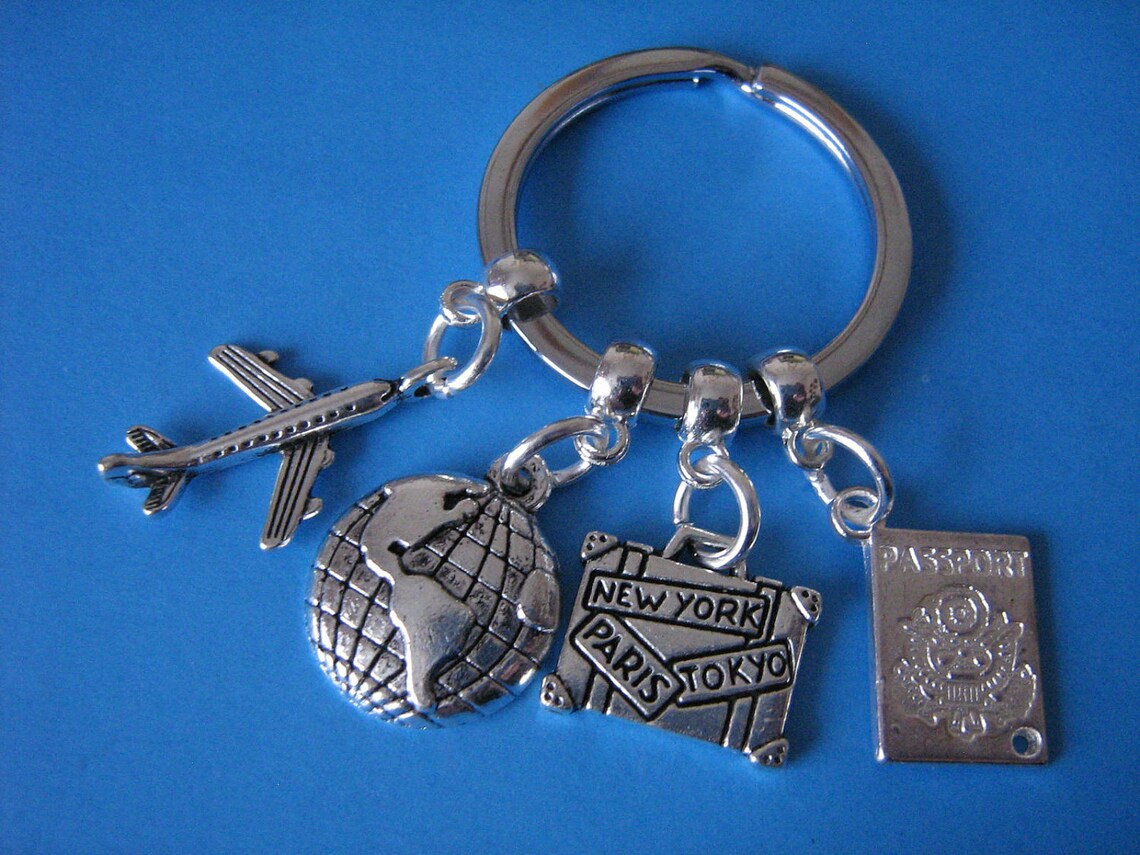 Travel Agent Keyring Gift for a Traveller Keychain Gift - Etsy