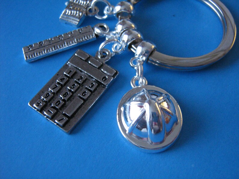 Civil Engineer Keyring Graduation Gift Engineering Keychain | Etsy