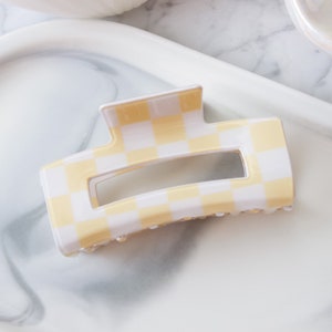 Ciara Checker Claw Clips Checkered Claw Clips Hair Claw Clip Hair ...