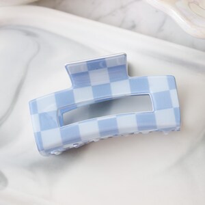 Ciara Checker Claw Clips Checkered Claw Clips Hair Claw Clip Hair ...