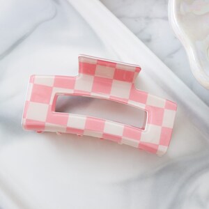 Ciara Checker Claw Clips Checkered Claw Clips Hair Claw Clip Hair ...