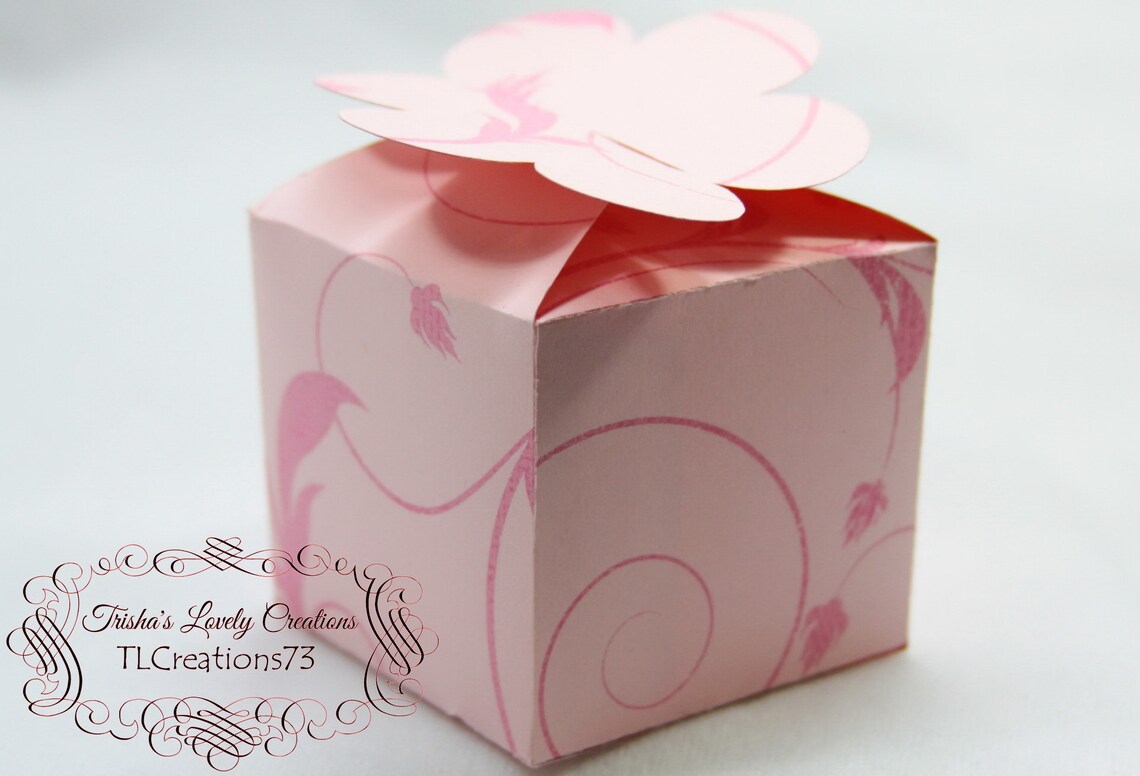 DIY Box, Gift Box, Paper Box, Box Template, Printable Gift Box, Flower ...