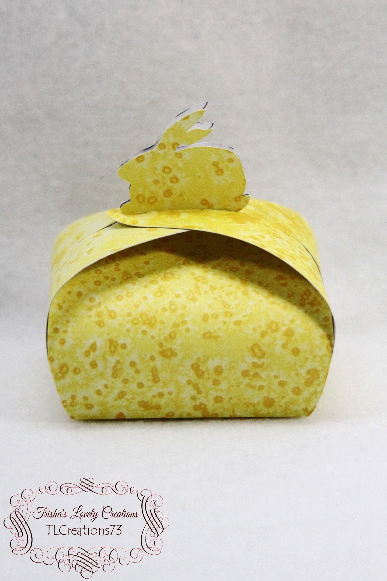 DIY Box, Gift Box, Paper Box, Box Template, Printable Gift Box, Bunny ...