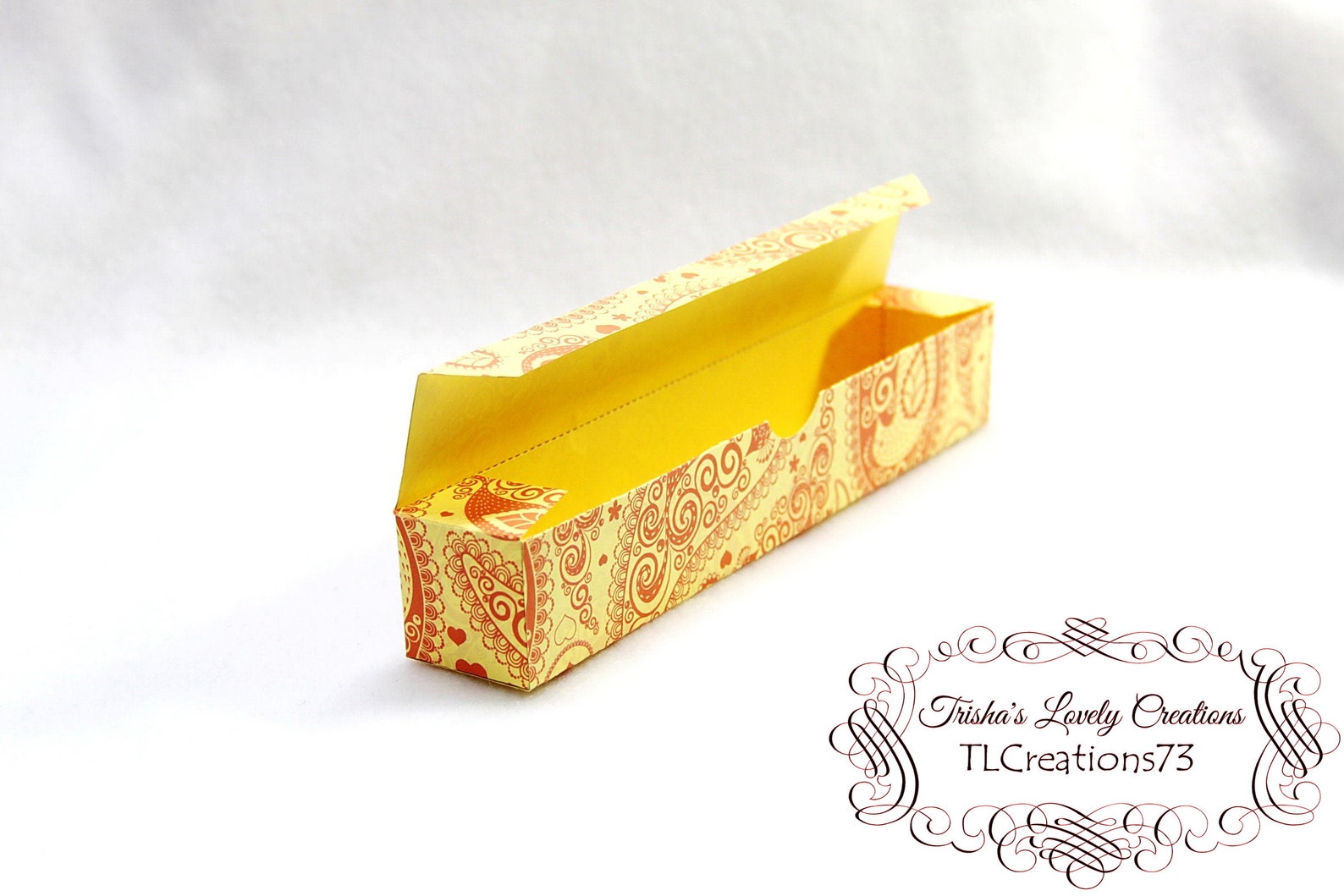 DIY Box, Gift Box, Paper Box, Box Template, Long Top Open Gift Box - Etsy