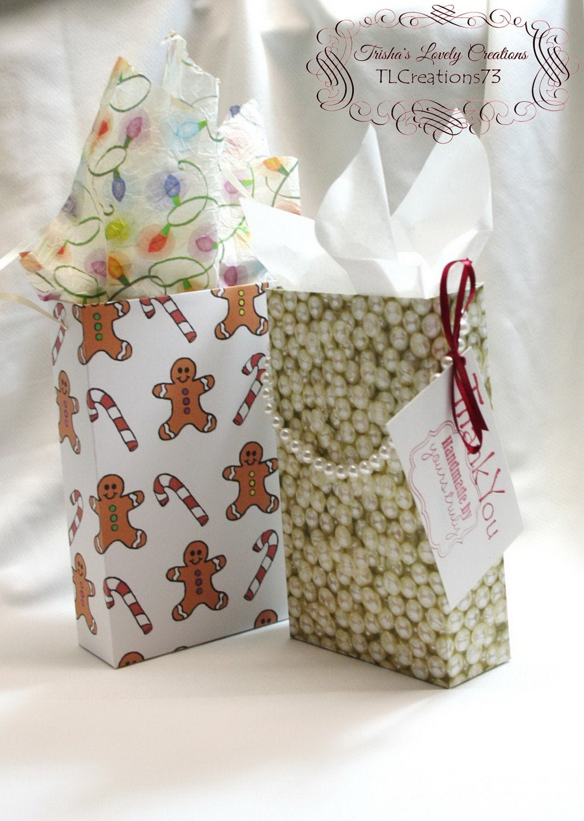 DIY Bag Gift Bag Paper Bag Bag Template Printable Gift - Etsy